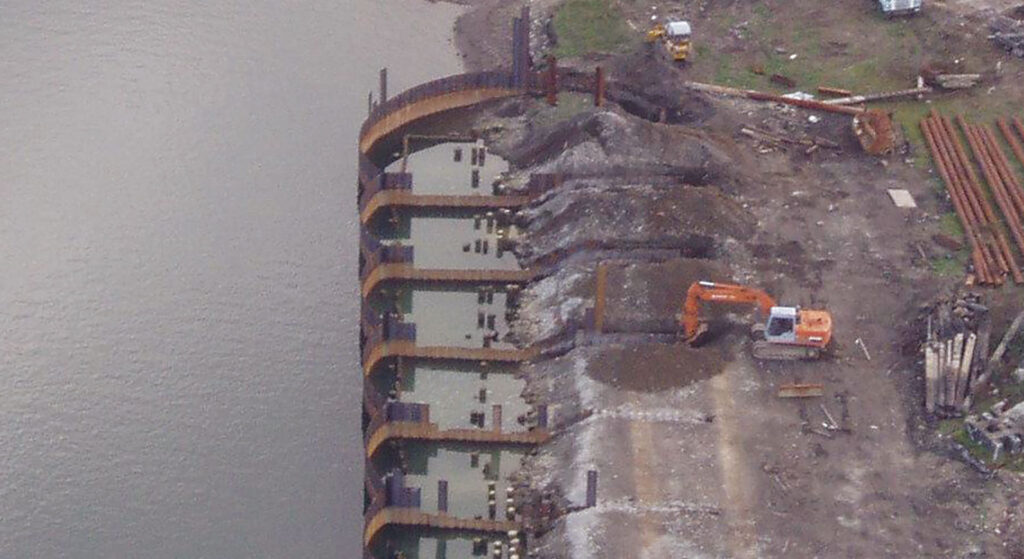 Open cell sheet piles from Gooimeer: the highest quality